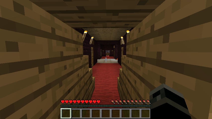 Nether Brick Arena Minecraft Map