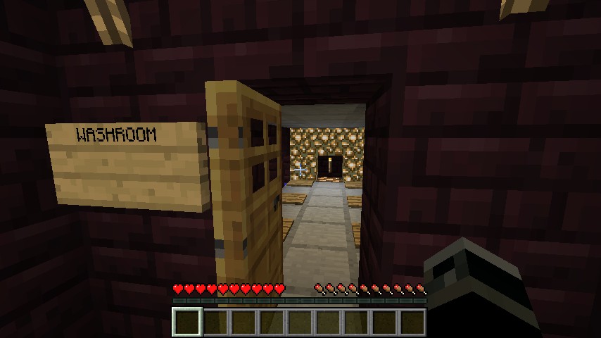 Nether Brick Arena Minecraft Map