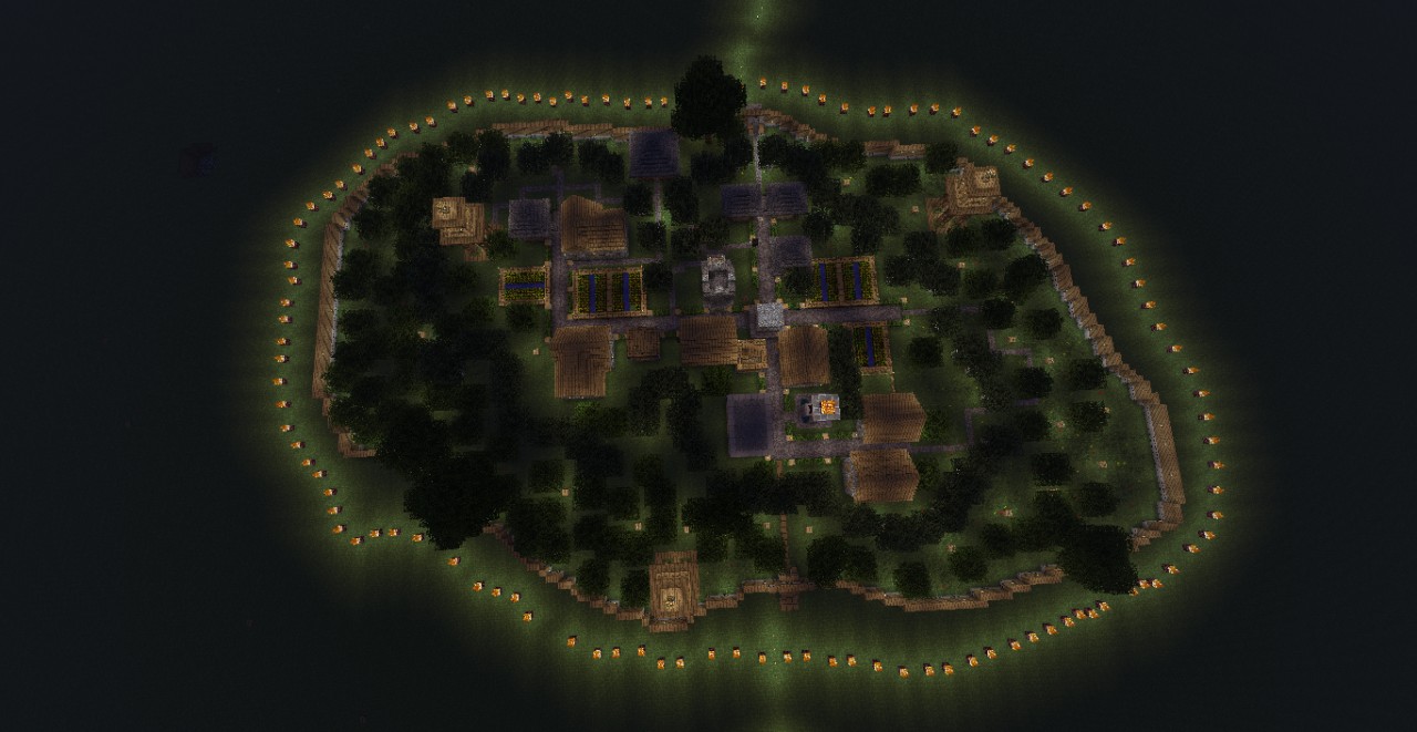 Villager_Fort. OMG!! what villager can bulid! :O Minecraft Map