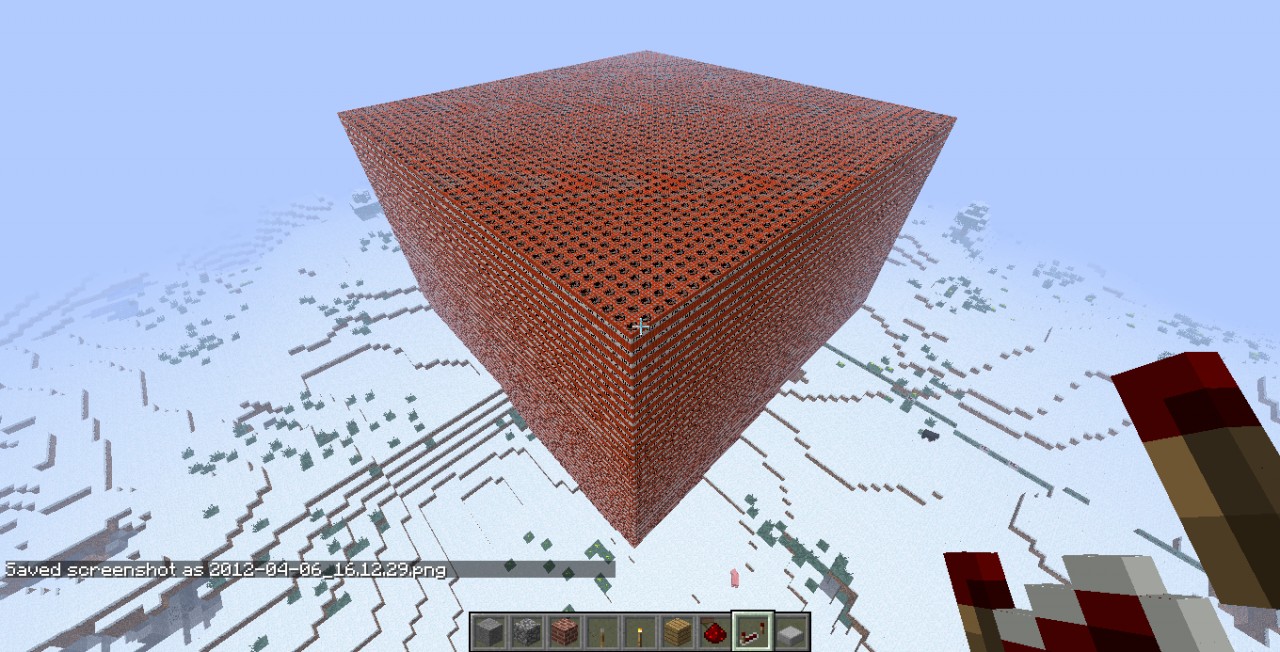 tnt block 50x50 Minecraft Map