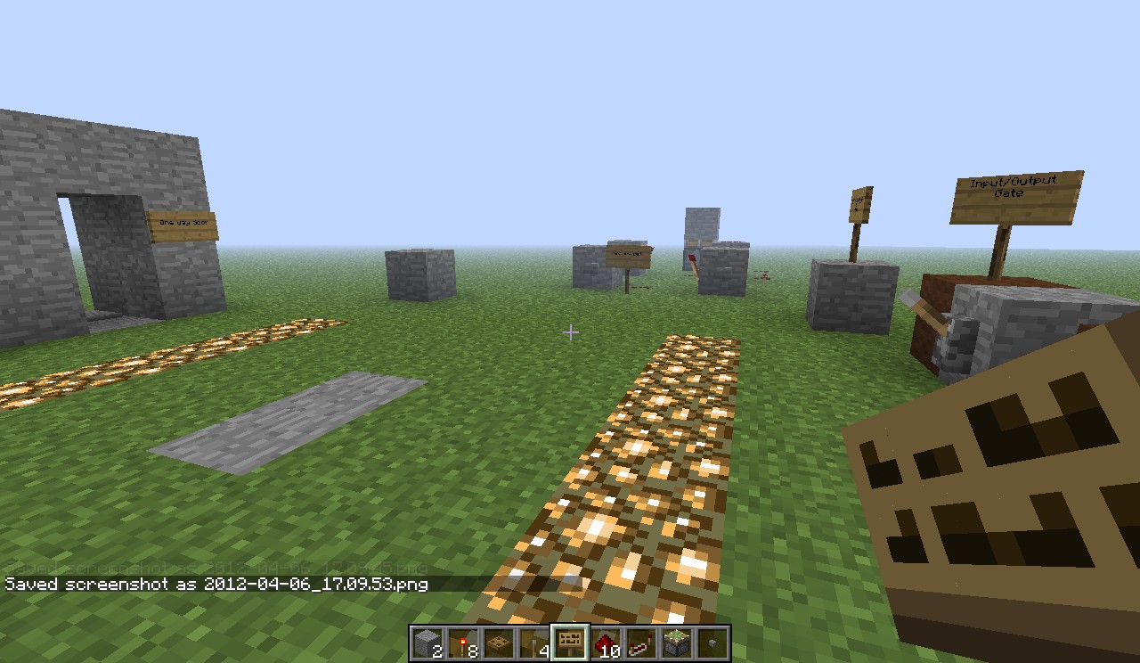 redstone logic and pistons Minecraft Map