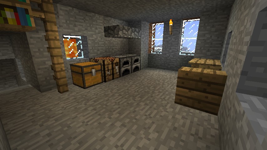 ThE uNdErGrOuNd HoUsE / SuRvIvAl / AdVeNtUrE mAp Minecraft Map