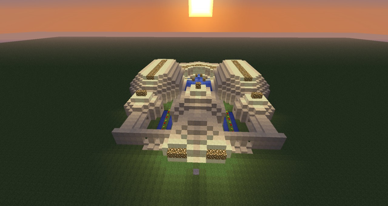 Sandstone building Minecraft Map