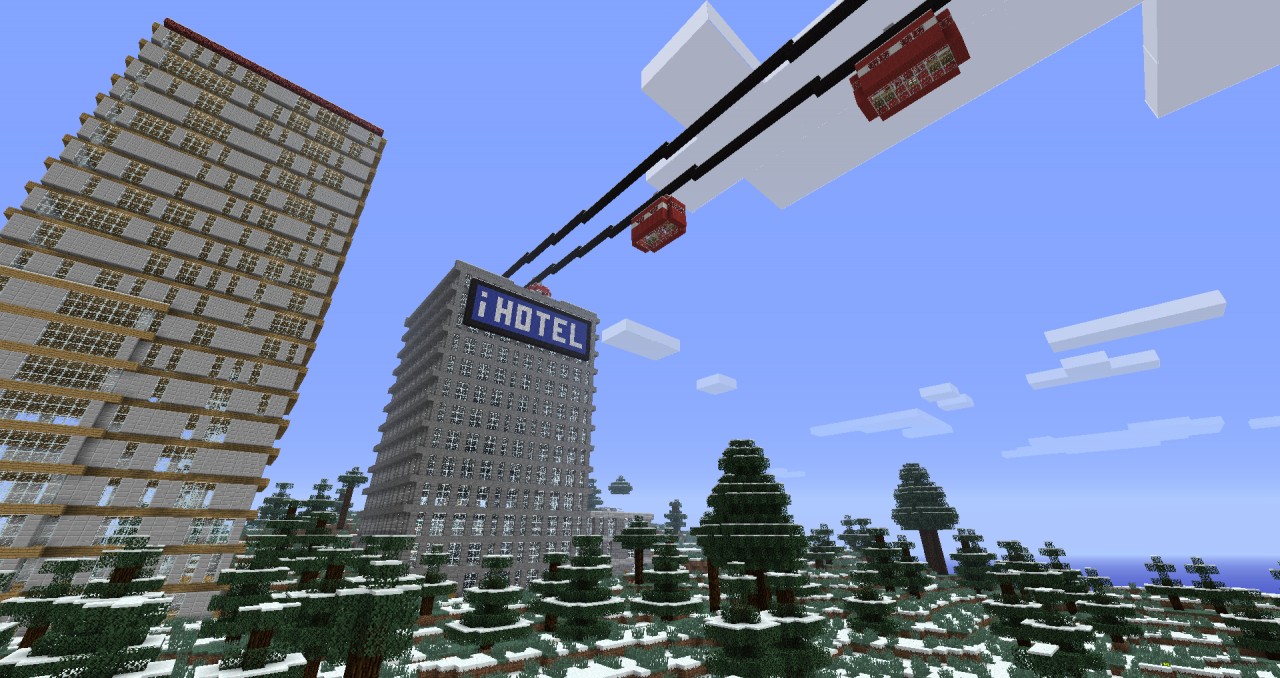 Modcrafting.com Ski Resort Minecraft Map