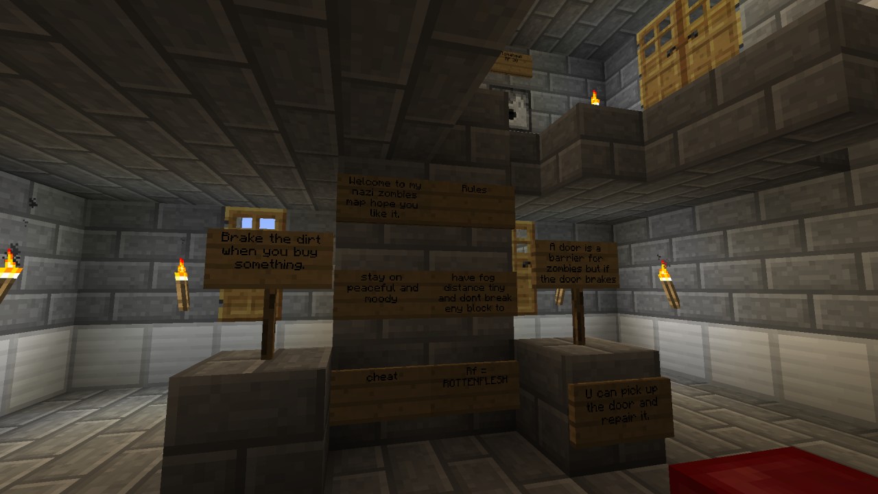 Nazi Zombies Building Map Minecraft Map