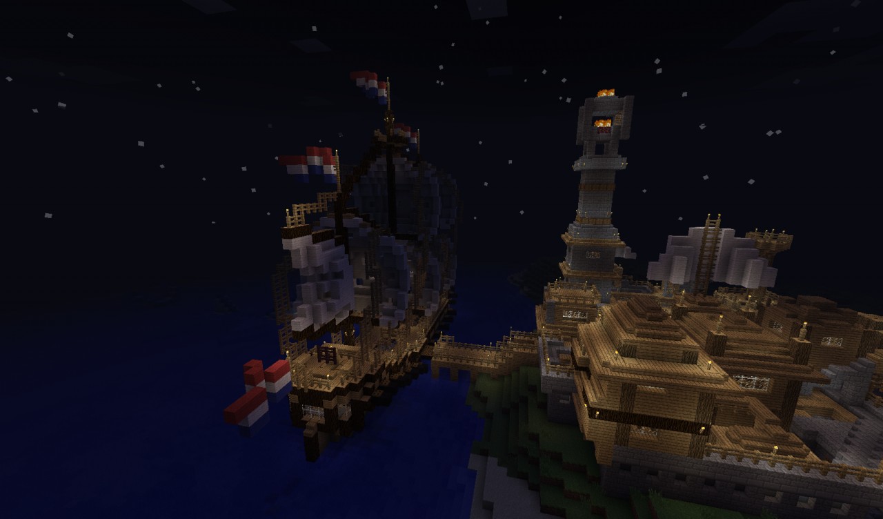 Dutch Pirate Ship 1.2.5 For Server!!! Minecraft Map