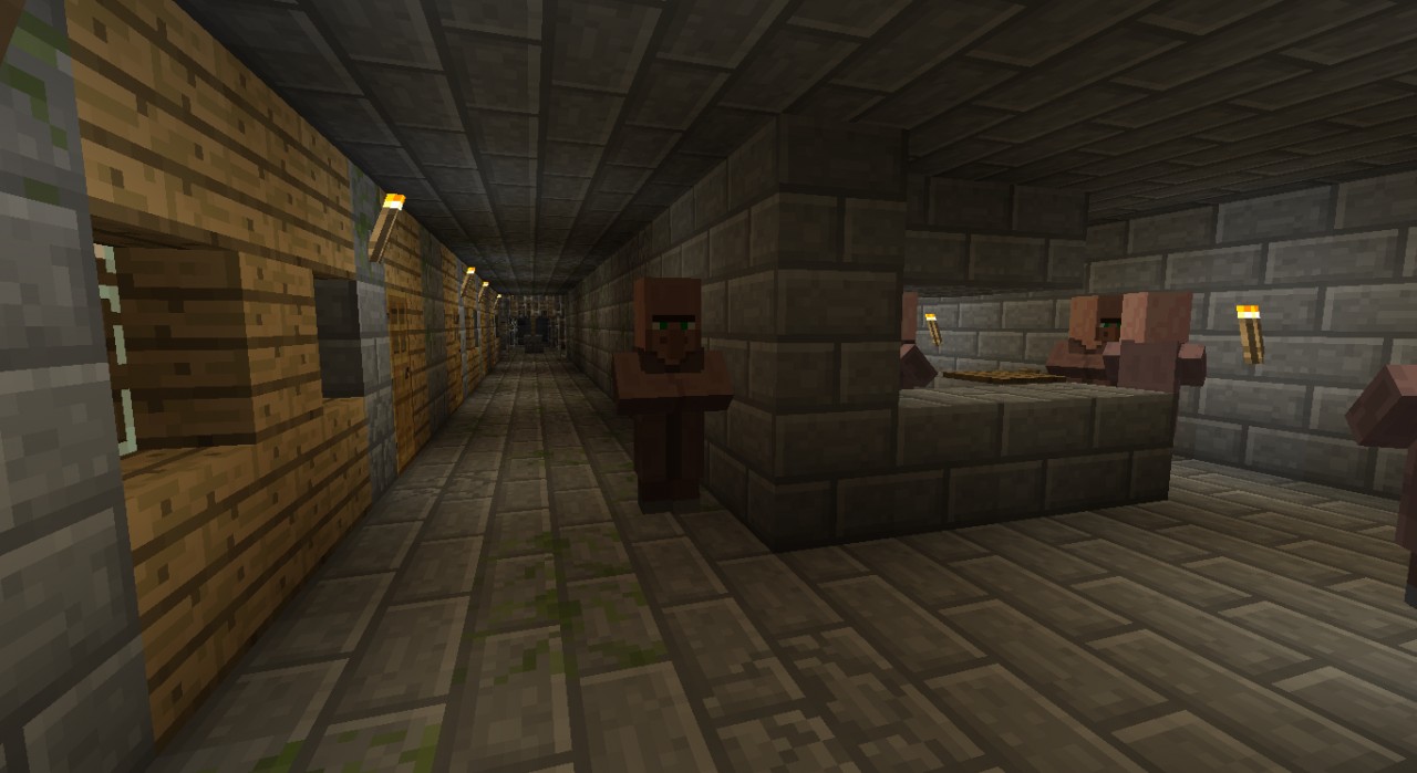 Huge Restored StrongHold Minecraft Map