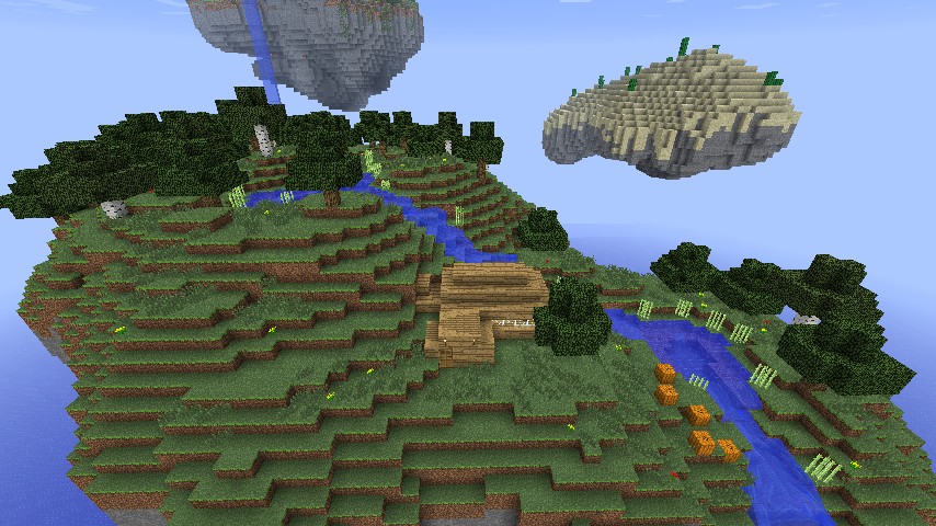FLOATING Minecraft Map