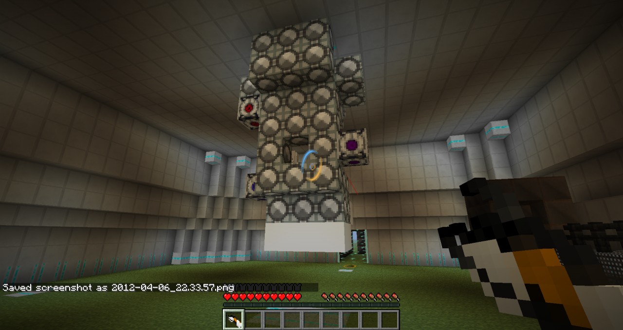 [Portal] GLaDOS Fight Minecraft Map