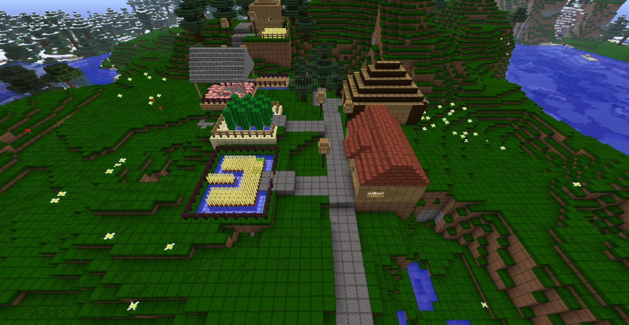 FarmVille Minecraft Map