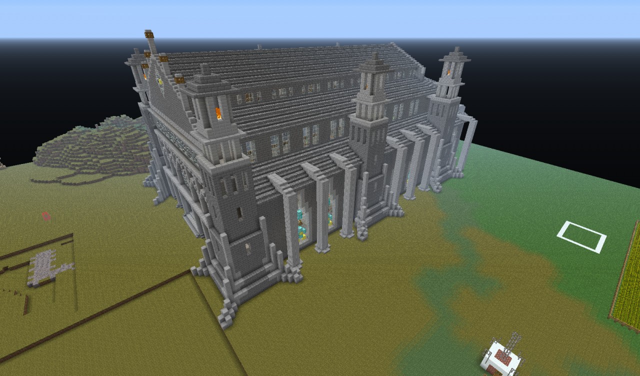 Medieval Throne Hall Minecraft Map