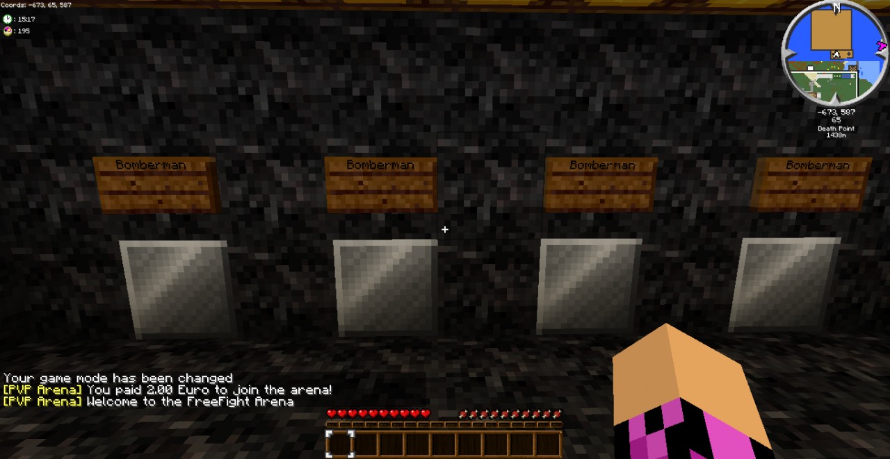 Bomberman Arena (Free For All) Minecraft Map