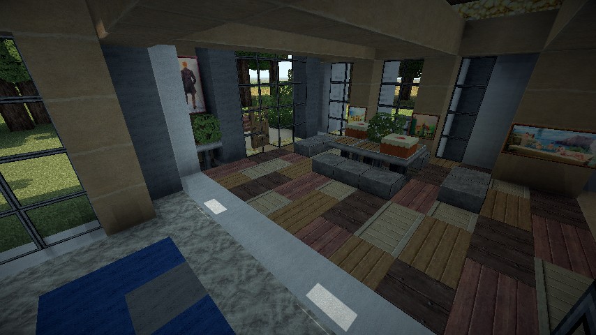 [M]odern House V1 Minecraft Map