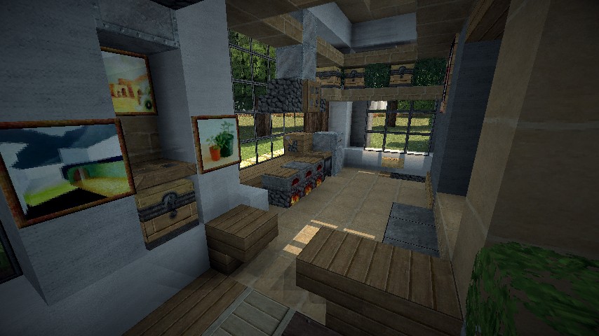 [M]odern House V1 Minecraft Map