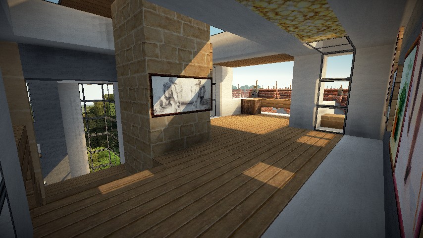 [M]odern House V1 Minecraft Map