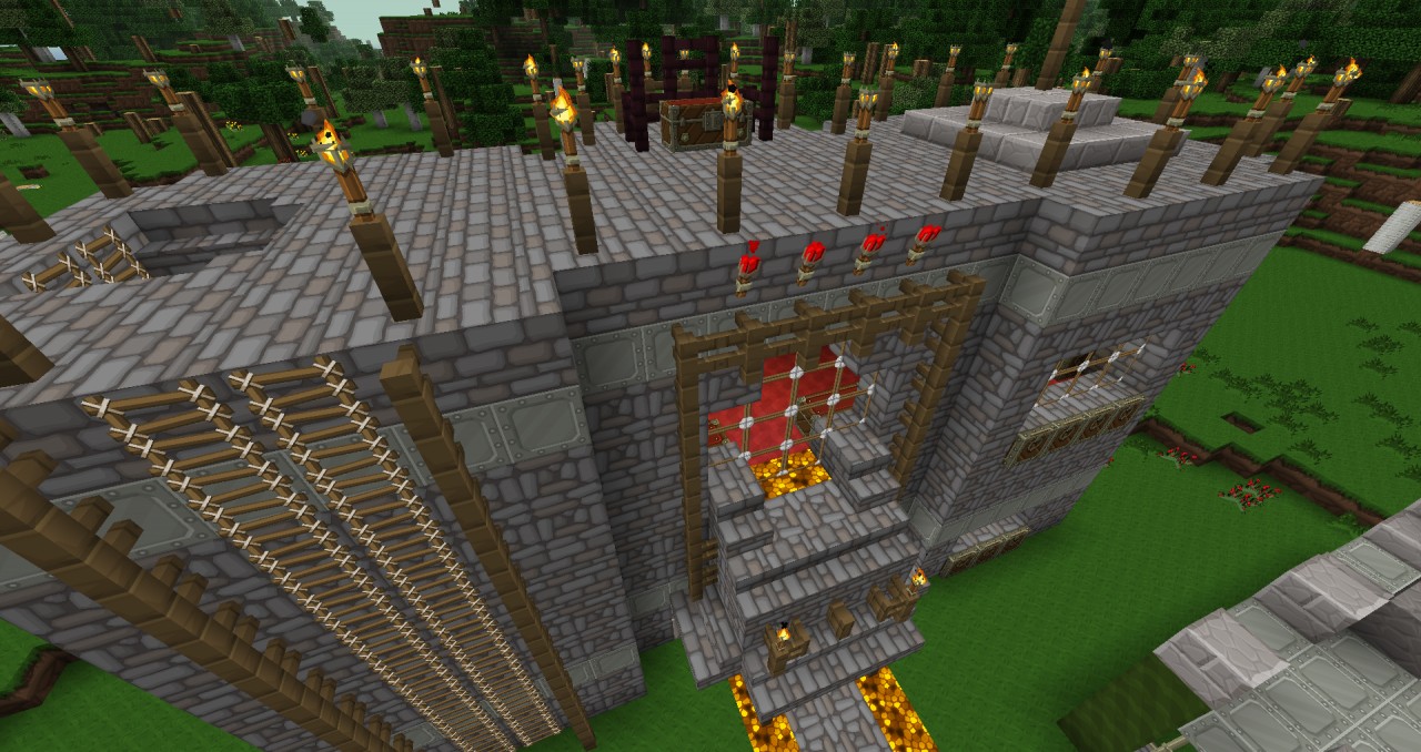 Basic military base Minecraft Map