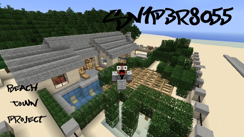 Small Mediteran Villa Minecraft Map