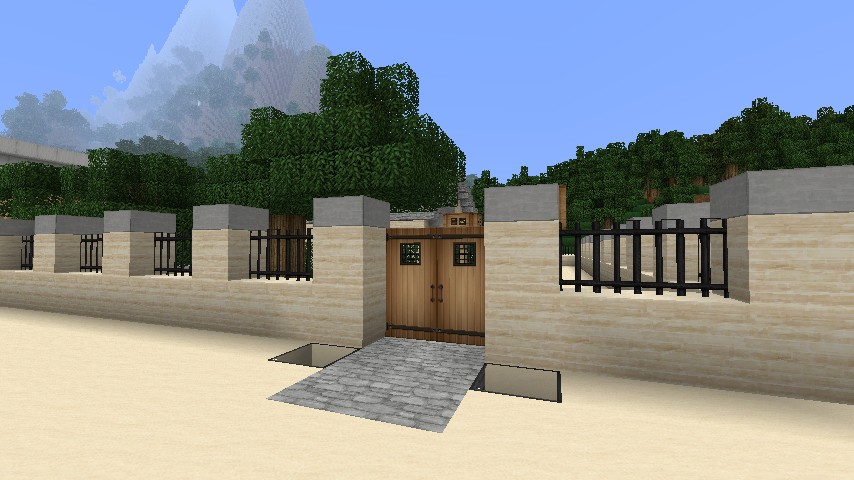 Small Mediteran Villa Minecraft Map