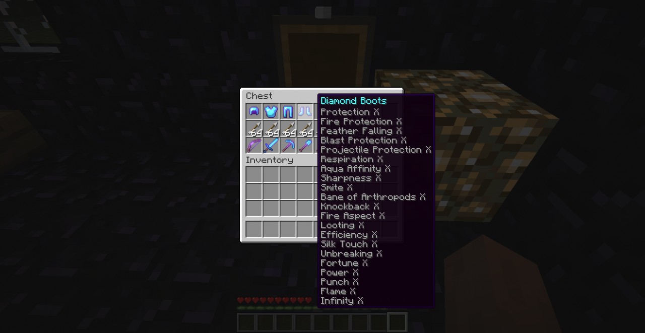 water effect with compact and lock Minecraft Map