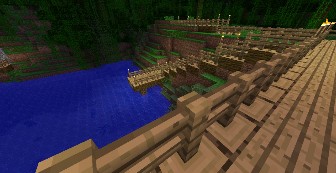 Jungle Village Minecraft Map