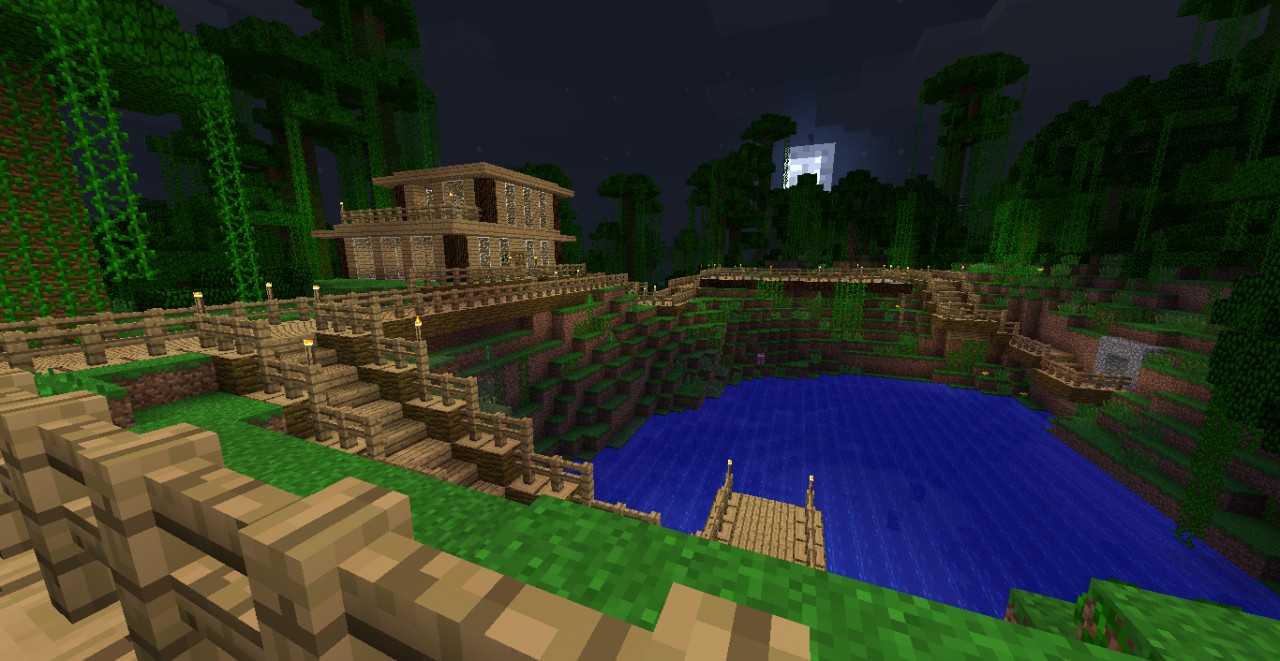 Jungle Village Minecraft Map