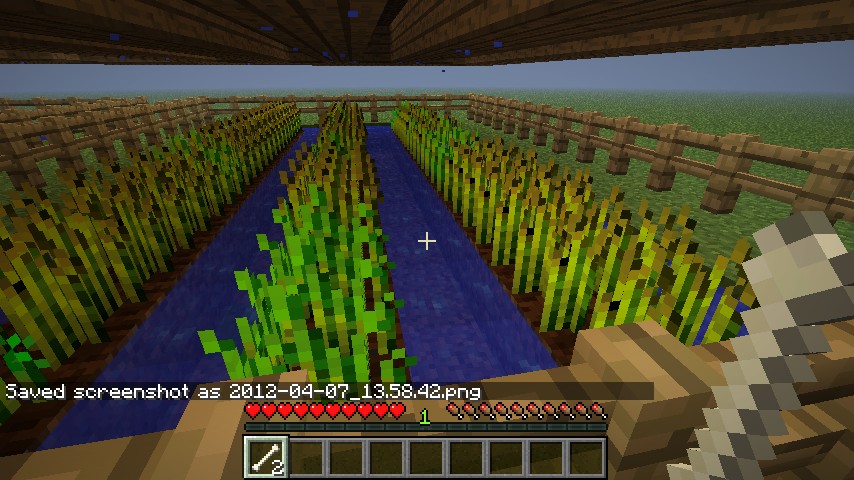 Minecraft Big Farm [Now With A Small Village!+A Forrest!] Minecraft Map