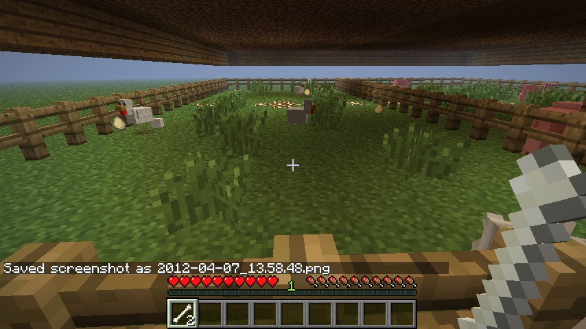 Minecraft Big Farm [Now With A Small Village!+A Forrest!] Minecraft Map