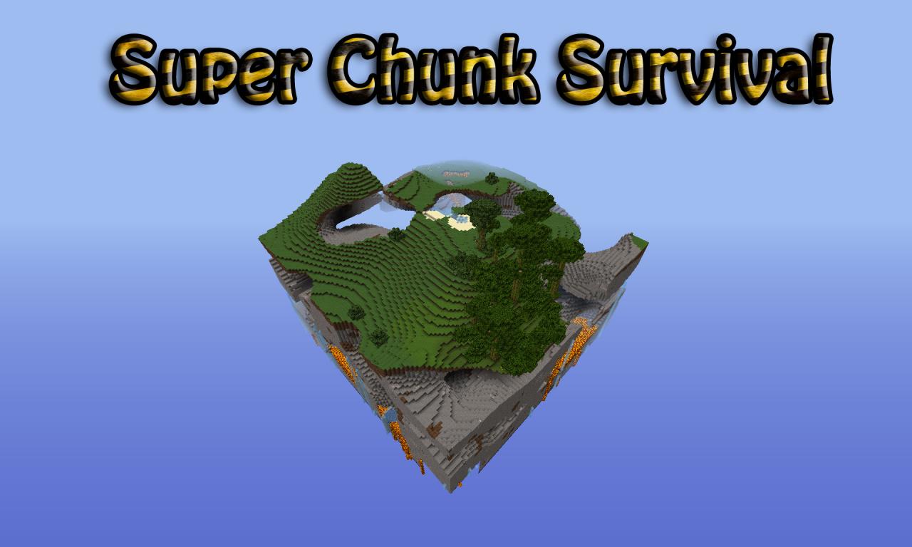 Super Chunk Survival (Handcrafted Survival Map) Minecraft Map