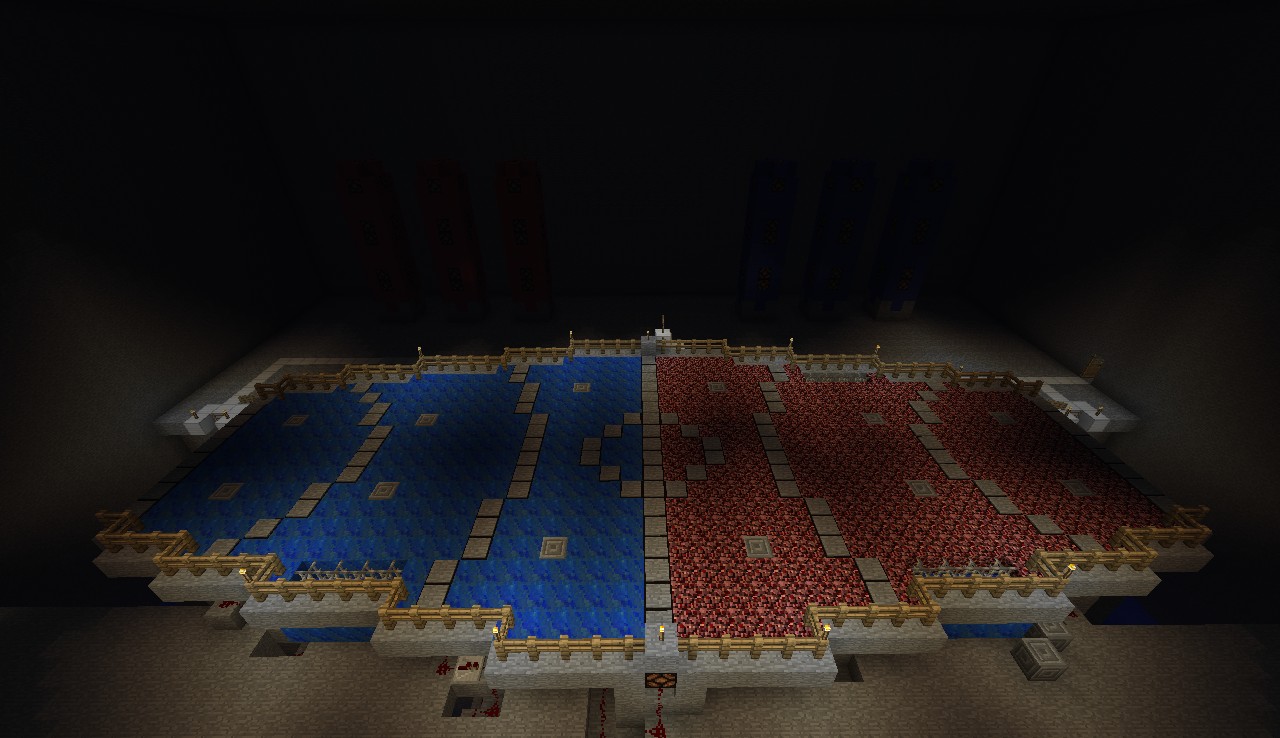 Legend of Korra Pro-Bending arena Minecraft Map