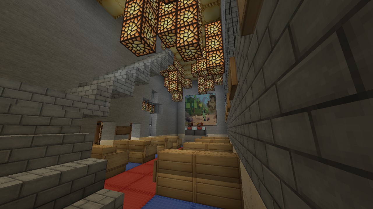 OverHang Church Minecraft Map