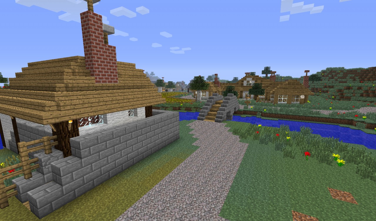 The Green Dragon - Lord Of The Rings (Shire) Minecraft Map