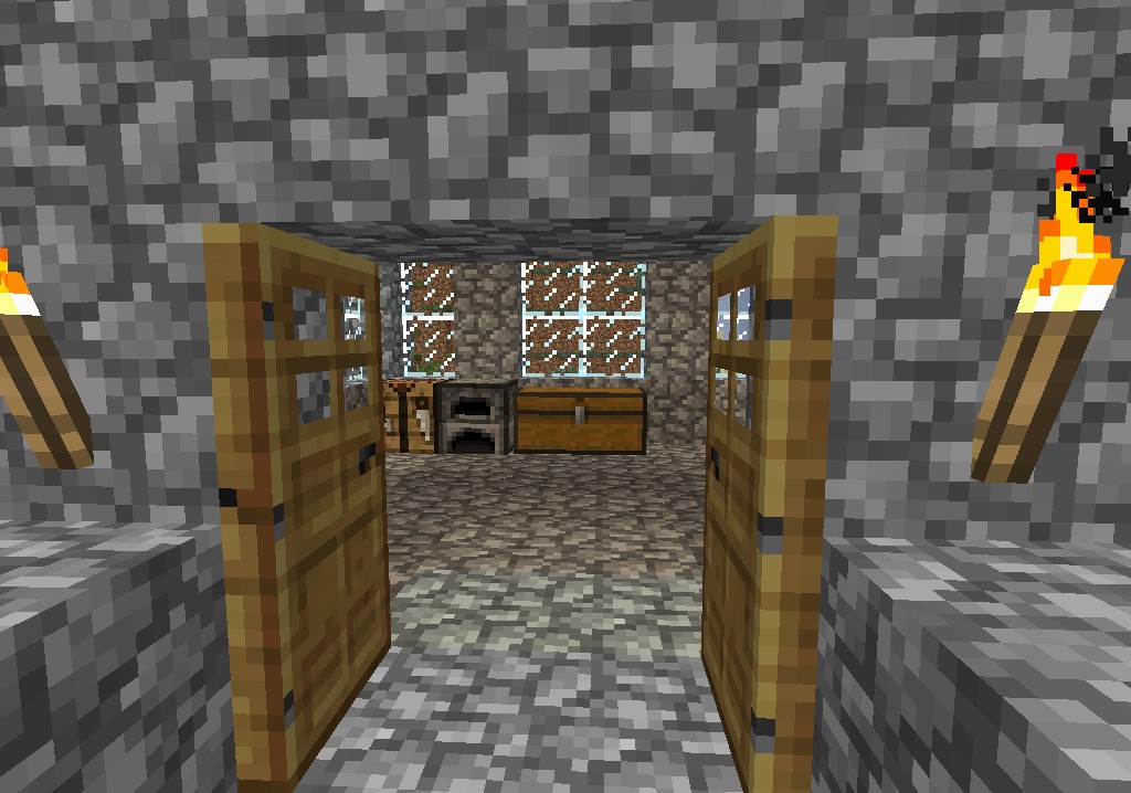 Cobblestone Village Minecraft Map