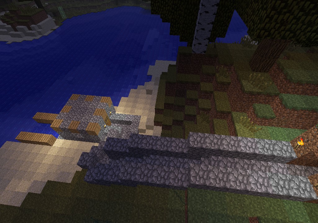 Cobblestone Village Minecraft Map