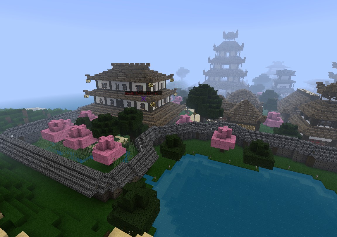 Little Japanese Town Minecraft Map