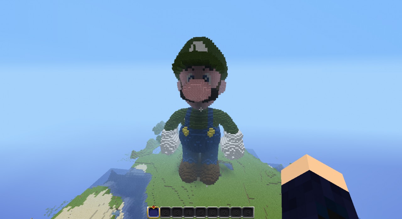 My luigi and mario! Minecraft Map