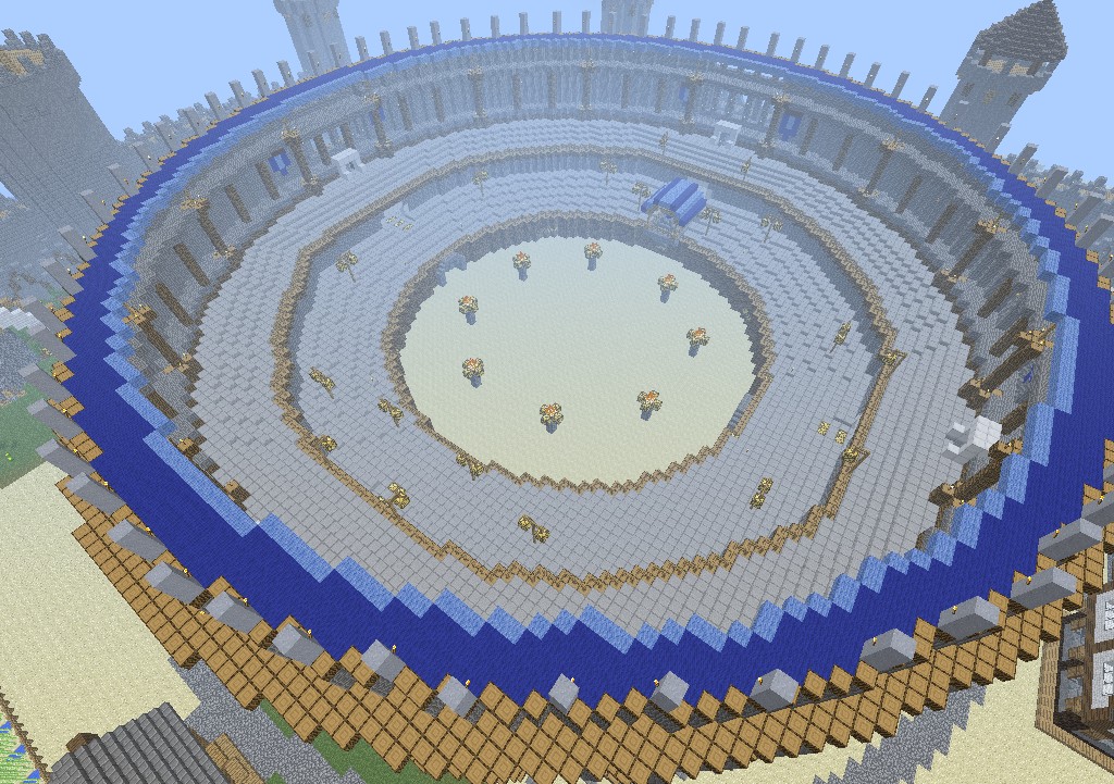 Fighting Arena / Collosseum Minecraft Map