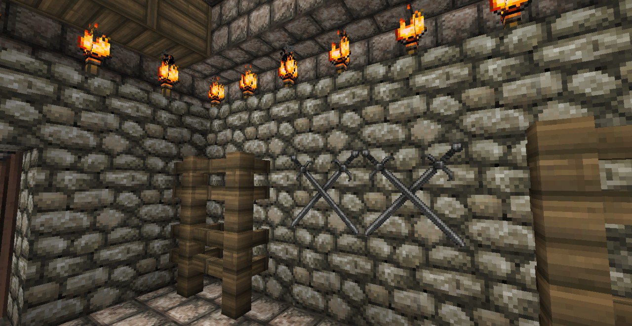 Medieval Barracks/Archery Range Minecraft Map
