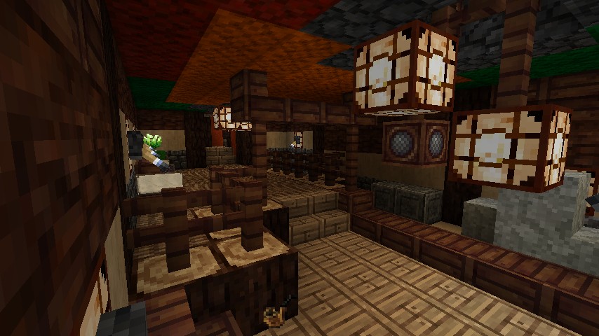 Hanai Radio station/apartment building Minecraft Map