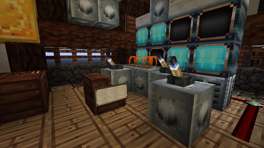 Hanai Radio station/apartment building Minecraft Map