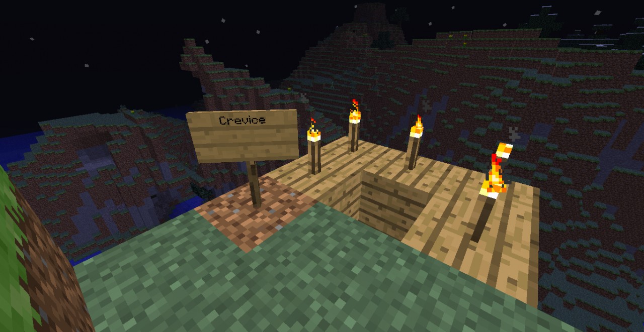 Epic Mountain Village 1.2.5 Minecraft Map