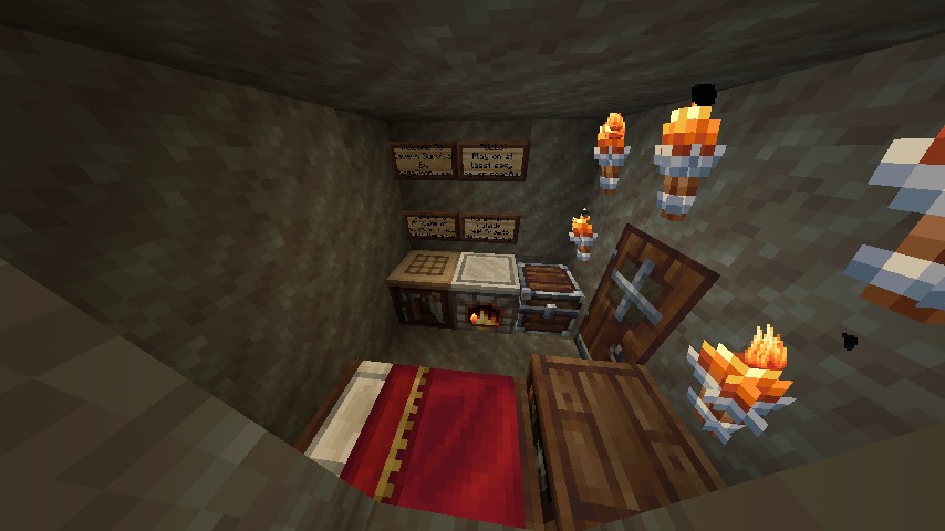 Underground Survival Minecraft Map