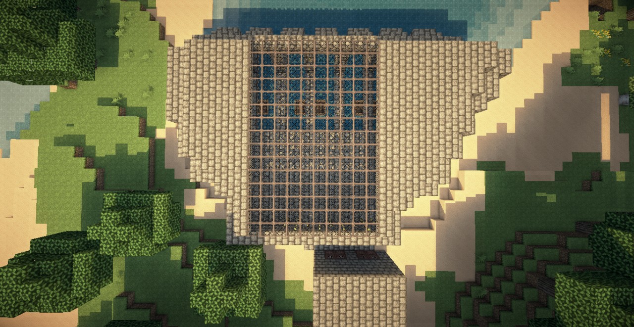 Flying House Minecraft Map