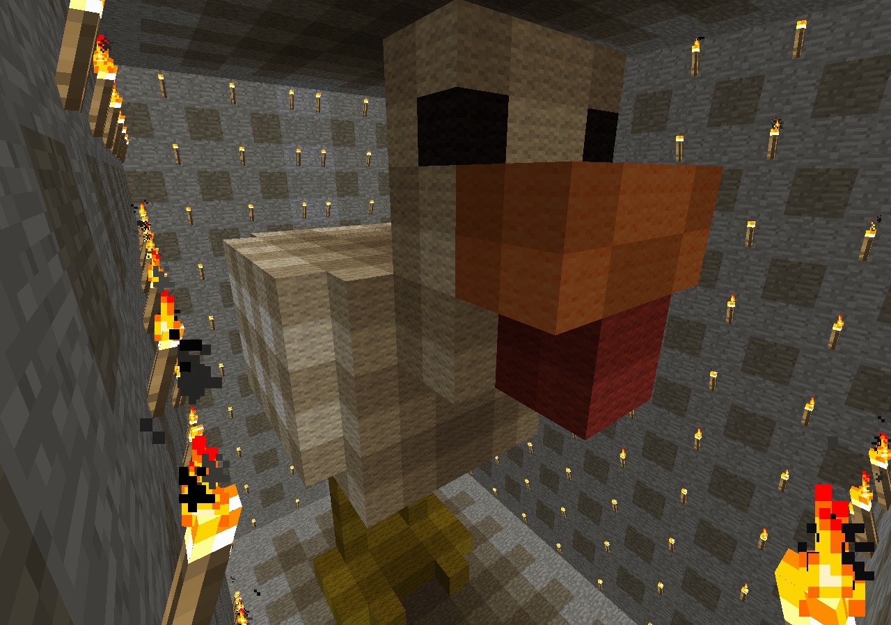 Chicken-God Minecraft Map