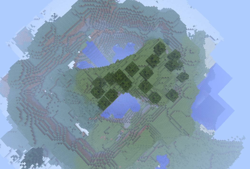 The Oasis (Terraforming) Minecraft Map