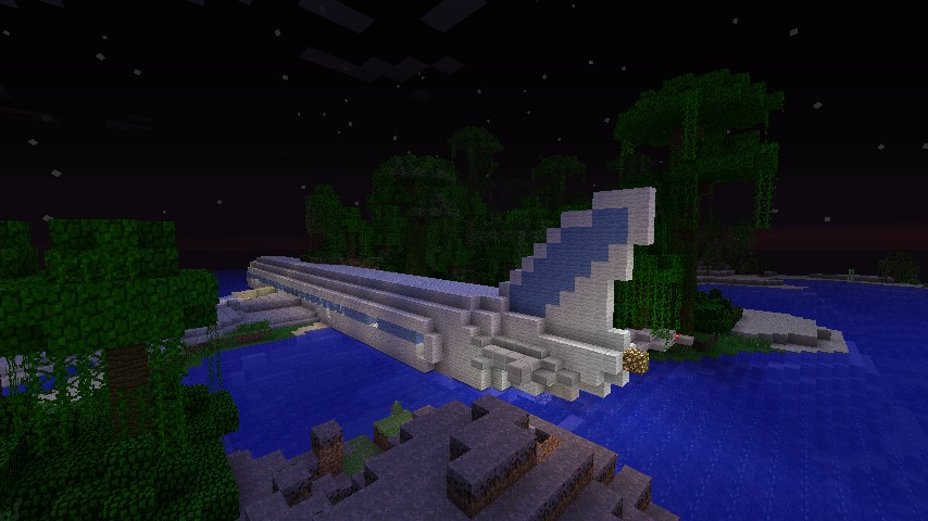 Minecraftia air Down Minecraft Map