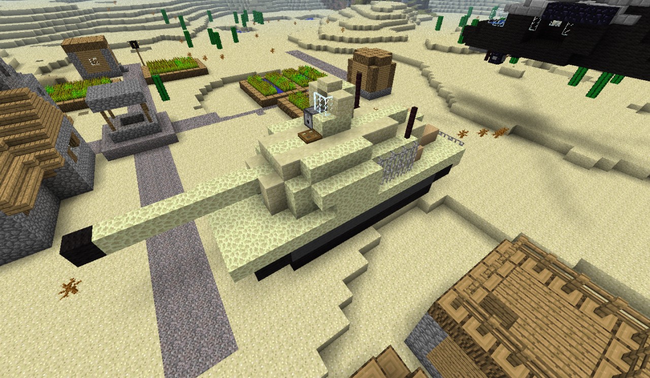 M1 Abrams - Battle Tank Minecraft Map