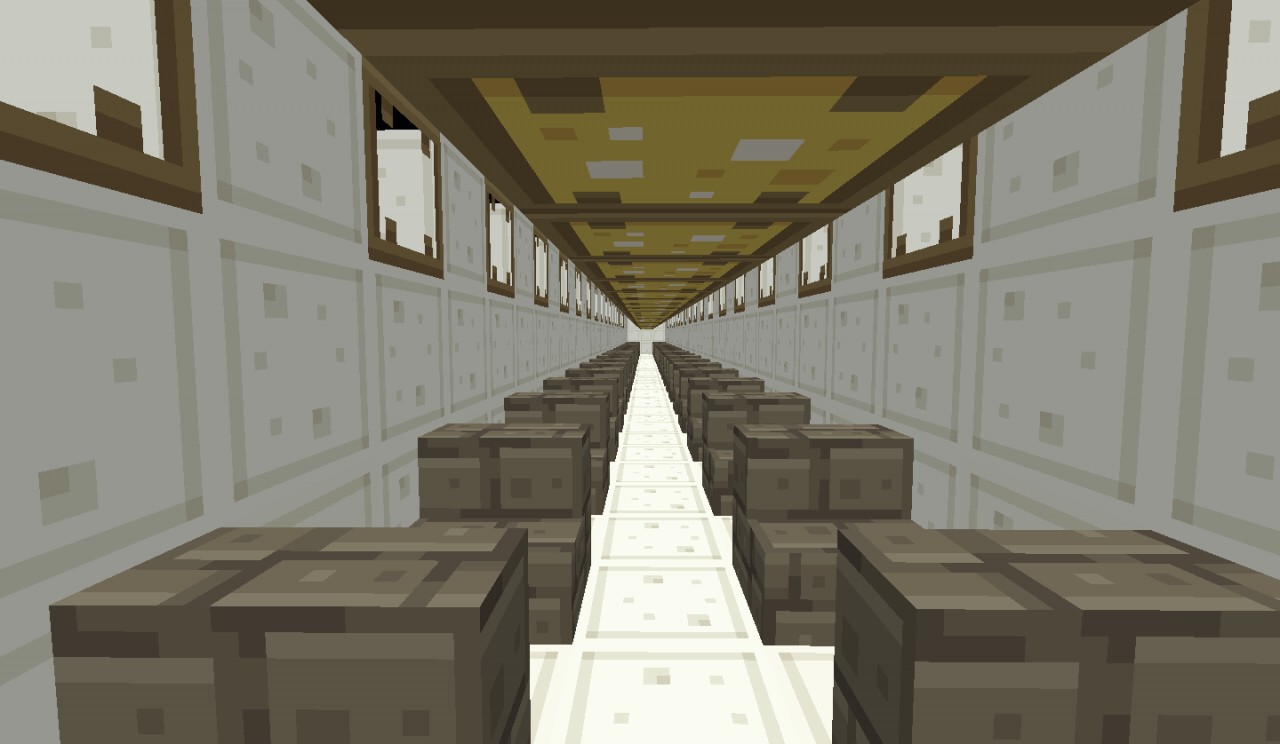 Concorde! full interior + cockpit! Minecraft Map