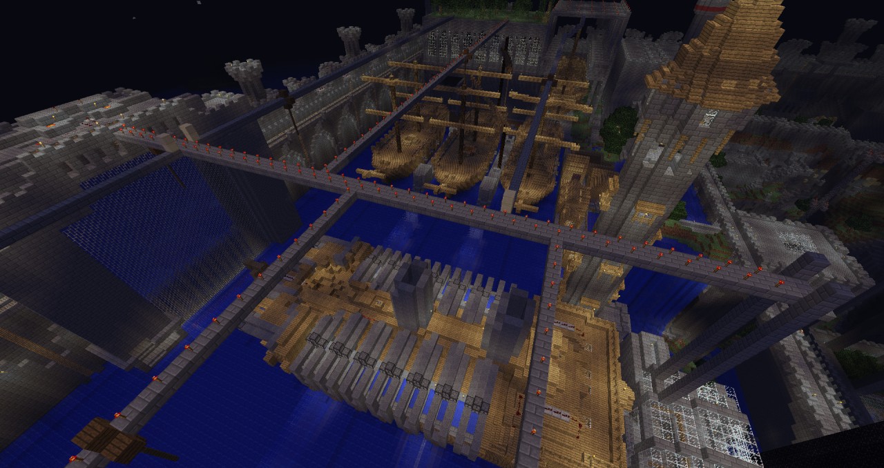 Massive Castle Minecraft Map