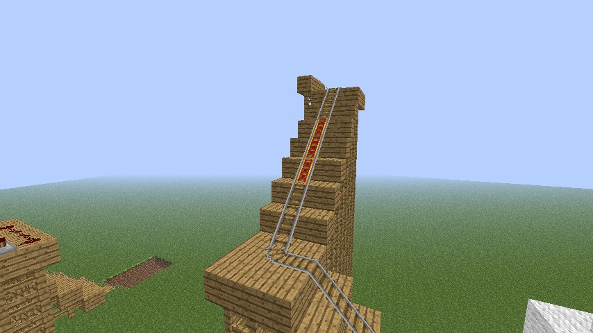Awesome Roller Coaster Minecraft Map