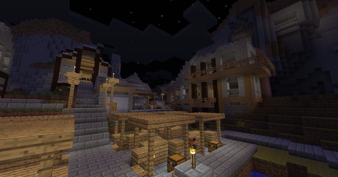 A City of Solitude: Vahreim Minecraft Map